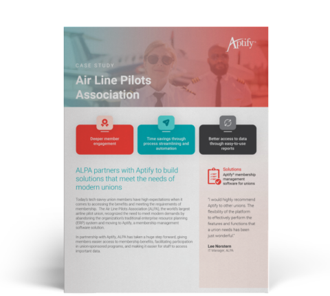 Air Line Pilots Association | Aptify by Momentive Software