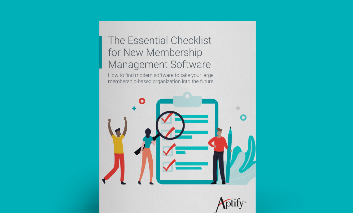 Checklist for new membership management software | Aptify by Momentive Software